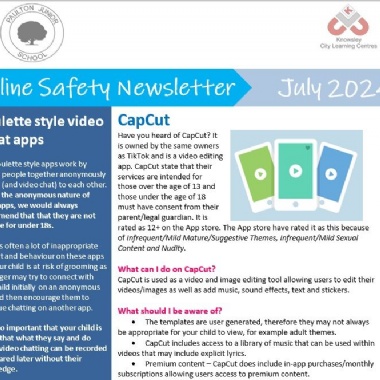 Paulton Junior School - Online Safety Newsletter July 2024